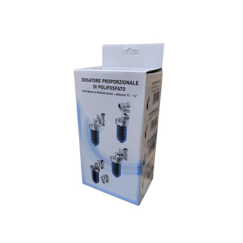 Dosatore Proporzionale di Polifosfati Megaclima con By-Pass e Chiave - Protezione per Caldaie
