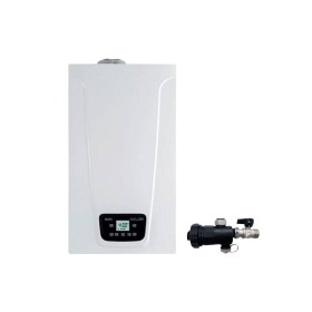 Baxi Caldaia Duo-Tec Compact E 28 kW Metano/Gpl con Kit Scarico Fumi con Defangatore in Omaggio