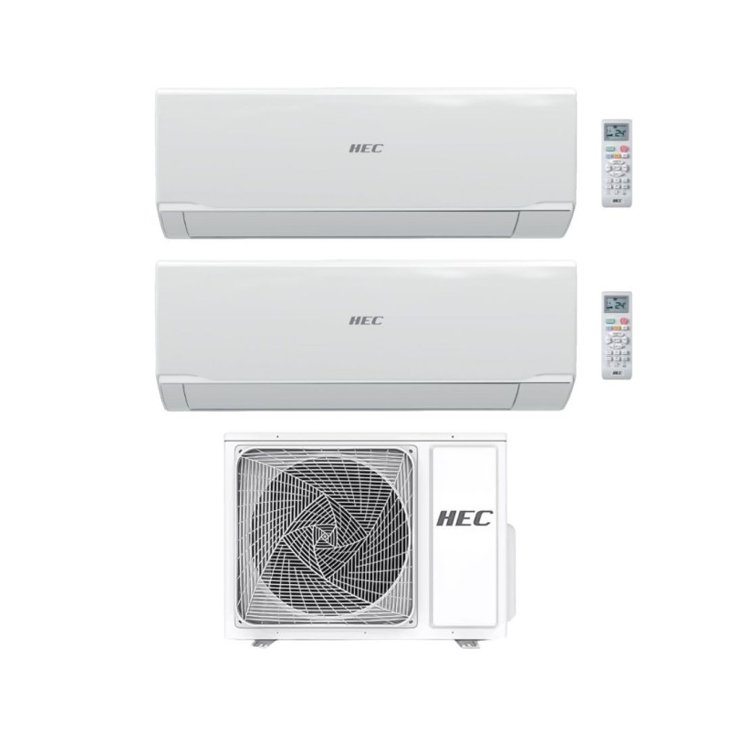 Hec by Haier Tide R 9+9 Dual Split 2HEC35RECO-OUM Inverter Wi-Fi A++ R-32