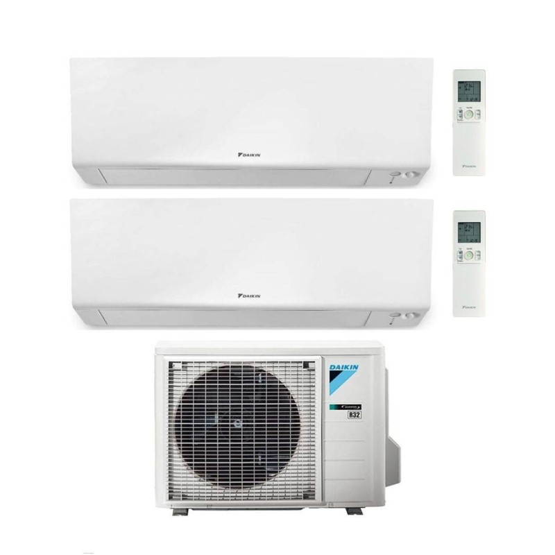 DAIKIN Climatizzatore Dual Split Bluevolution serie FTXM-R PERFERA 9+9 con 2MXM50A9 R-32 Wi-Fi ...